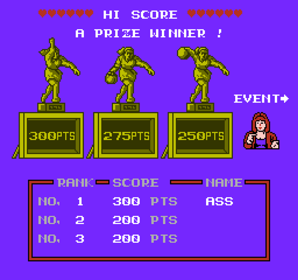 How to Bowl a 300 Every Game in Championship Bowling (NES, 1989) – NESJunk