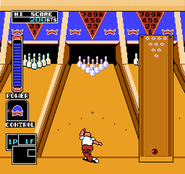How to Bowl a 300 Every Game in Championship Bowling (NES, 1989) – NESJunk
