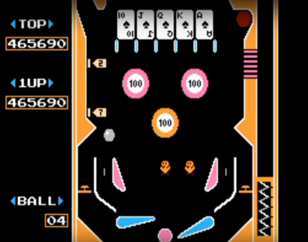 Pinball (1985) NES Game Review – NESJunk