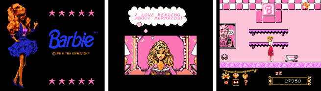 Barbie (1991) NES Game Review – NESJunk