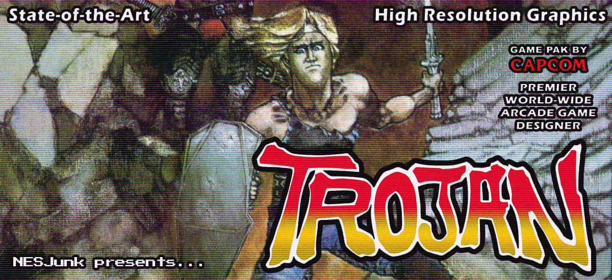 Trojan (1987) NES Game Review – NESJunk
