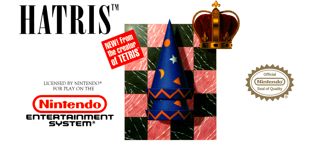 Hatris (1990) NES Game Review – NESJunk